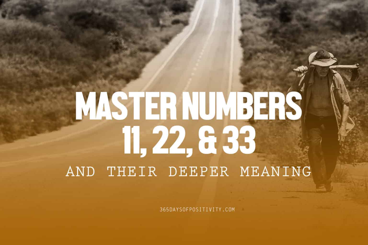 Master Number 33: Meaning and Characteristics - Numerology