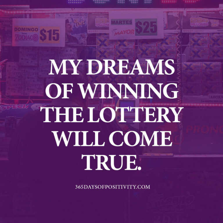 60 Powerful Lottery Affirmations That Work (With Images)
