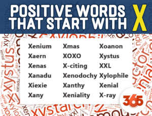 Unusual & Positive Words That Start With X (With Definitions)