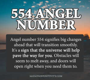 Angel Number 554 Spiritual Meaning (Twin Flame, Money, Love)